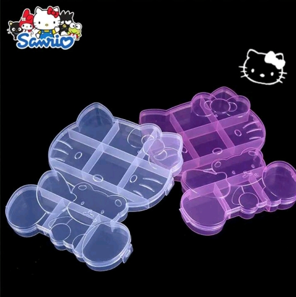 Hello Kitty | Accessories | Clear Hello Kitty Storage Box | Poshmark